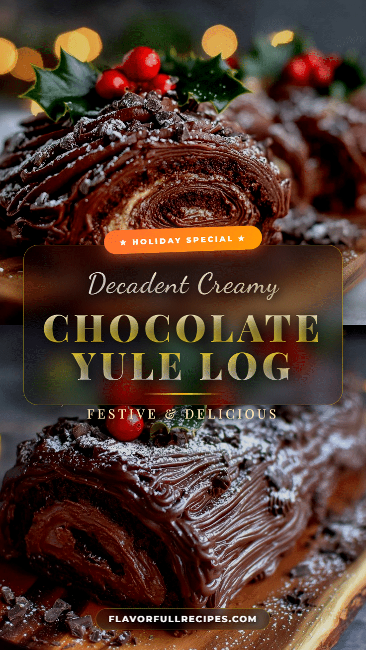 Perfect Chocolate Yule Log Cake Recipe for Easy Holiday Baking